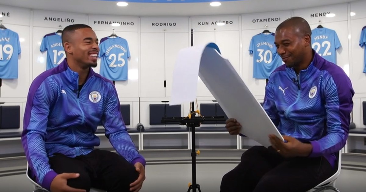 FIFA 20: Gabriel Jesus e Fernandinho tentam adivinhar o jogador do City ...