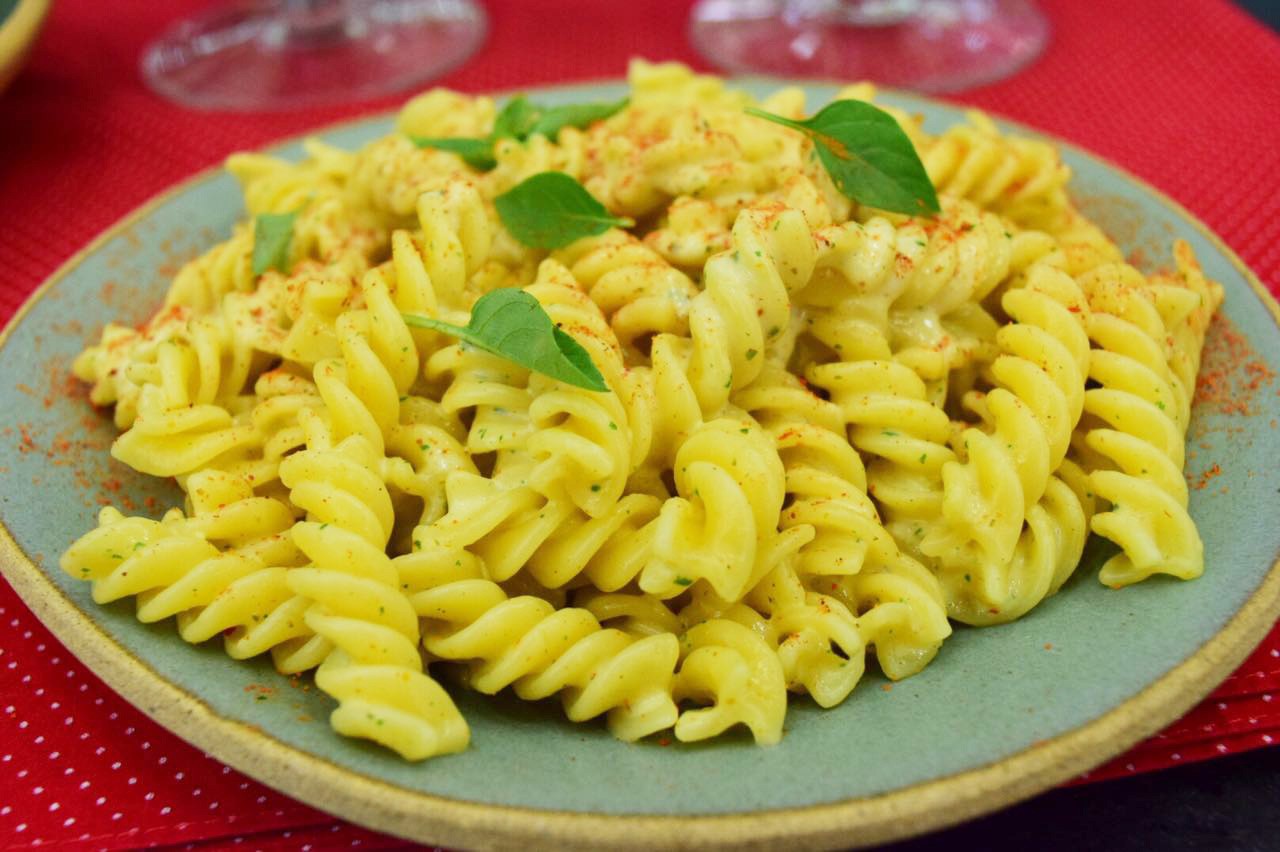 Macarrão com Molho de Queijo e Ervas | Massas > Receitas de Macarrão ...