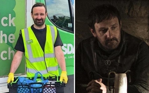 Ator de 'Game of Thrones' vira entregador de supermercado durante pandemia do COVID-19 - Monet ...