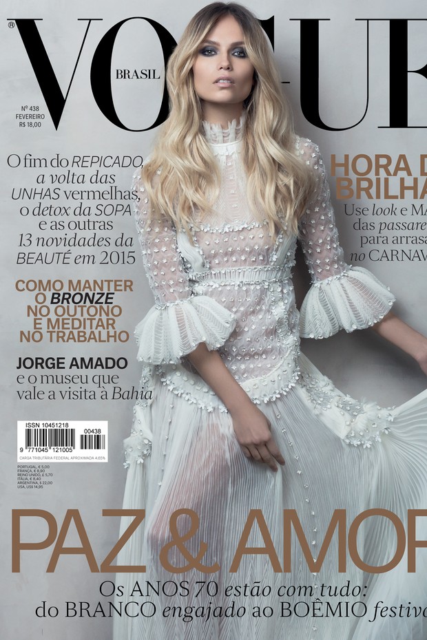 Natasha Poly é A Cover Girl Da Vogue Brasil De Fevereiro Vogue News