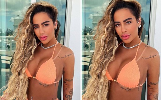 Rafaella Santos posa de biquíni e deixa tatuagens e marquinha de sol à mostra - Quem | QUEM News