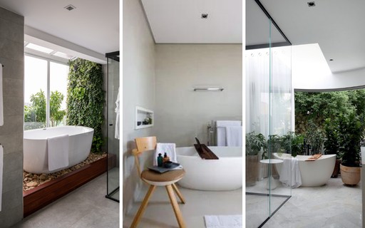 Banheiros clean: 20 projetos para se inspirar e relaxar - Casa e Jardim ...