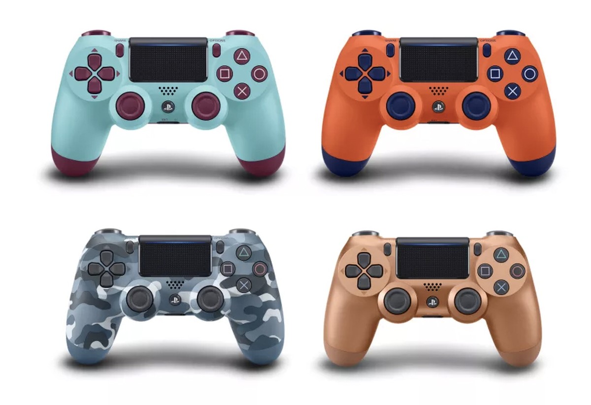 PS4 terá novos controles com quatro cores diferentes | Video Game ...