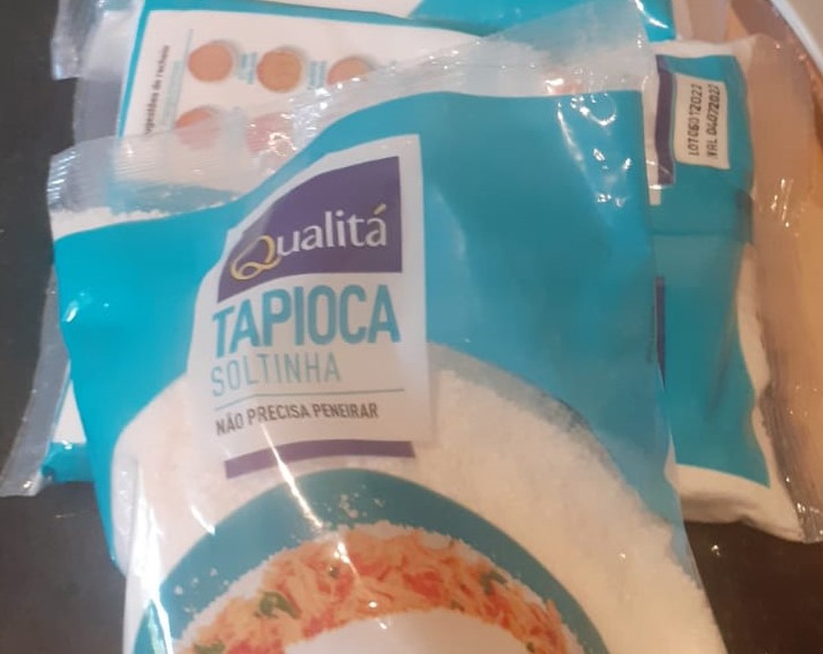 Mulher compra pacote de tapioca com odor 'podre' e manchas vermelhas em ...