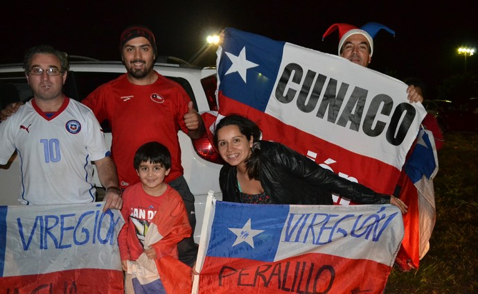 Choro, orgulho e aventura: a saga dos chilenos que seguem “La Roja ...