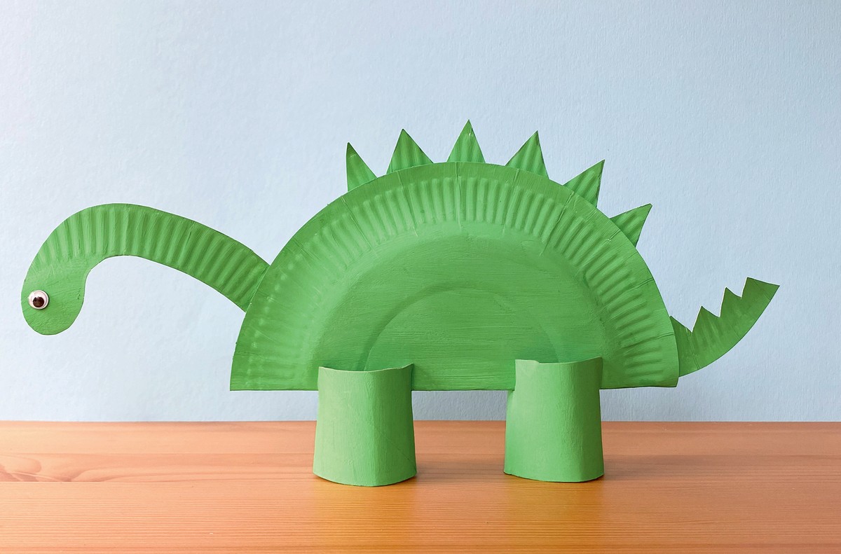 Passo a passo: Como fazer um dinossauro de papel | Faça você mesmo ...