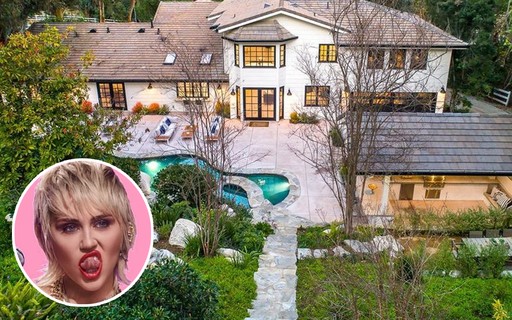 Miley Cyrus vende mansão vizinha de Kim Kardashian por R$ 35,8 milhões ...