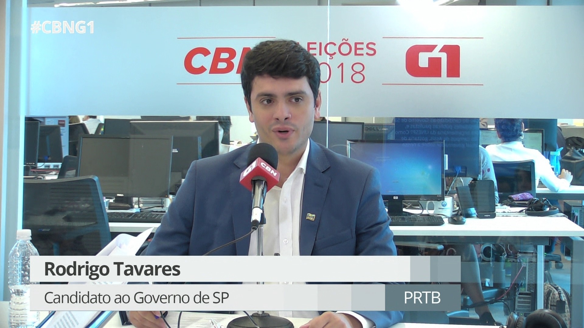 VÍDEOS: Rodrigo Tavares (PRTB) é entrevistado pelo G1 e pela CBN ...