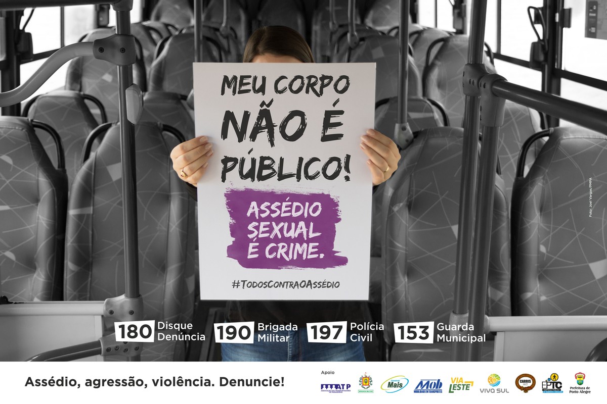 Campanha Contra Assédio Sexual No Transporte Público é Lançada Em Porto
