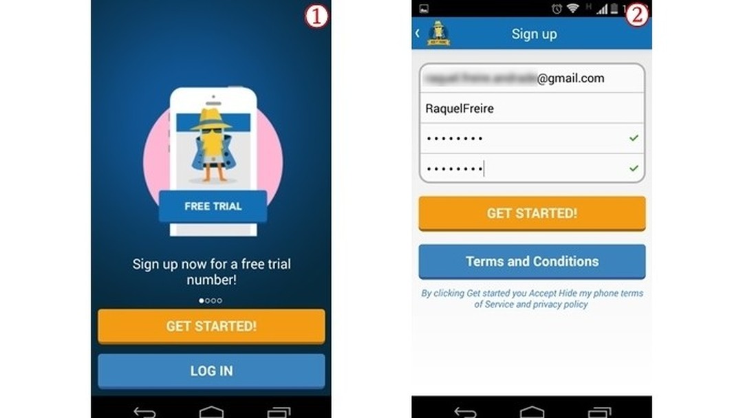 Hide My Phone! | Software | TechTudo