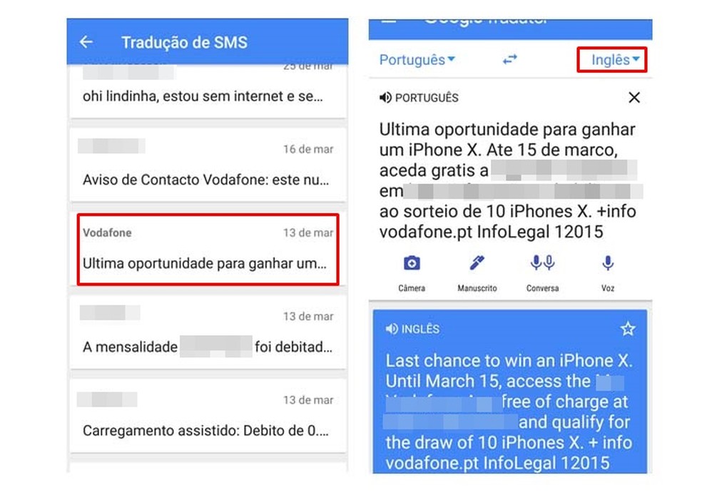 Google Tradutor: como usar a tradução automática de SMS | Produtividade ...