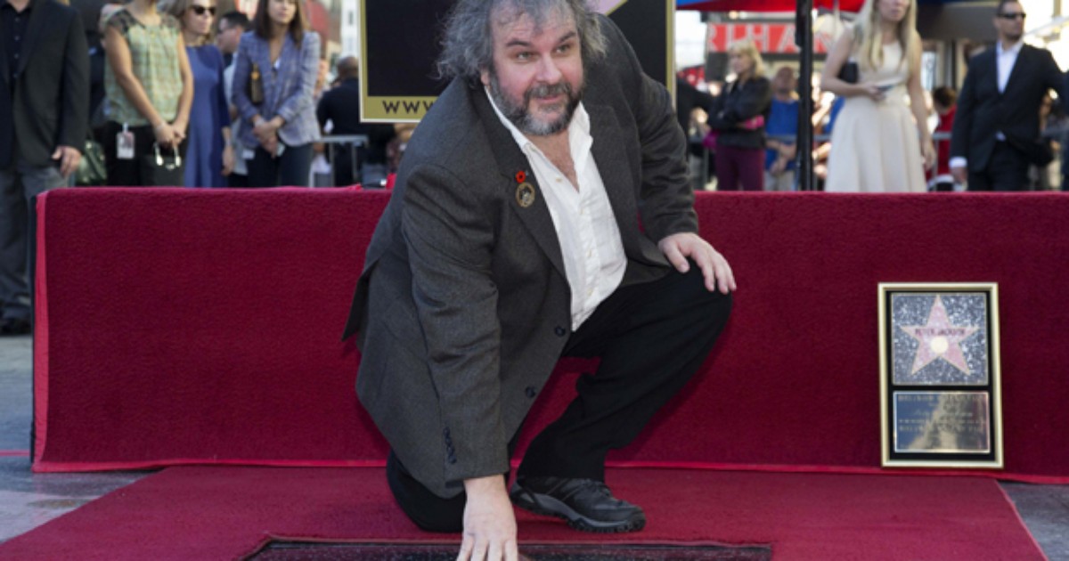 G1 - Peter Jackson 'realiza sonho' ao ganhar estrela na Calçada da Fama ...