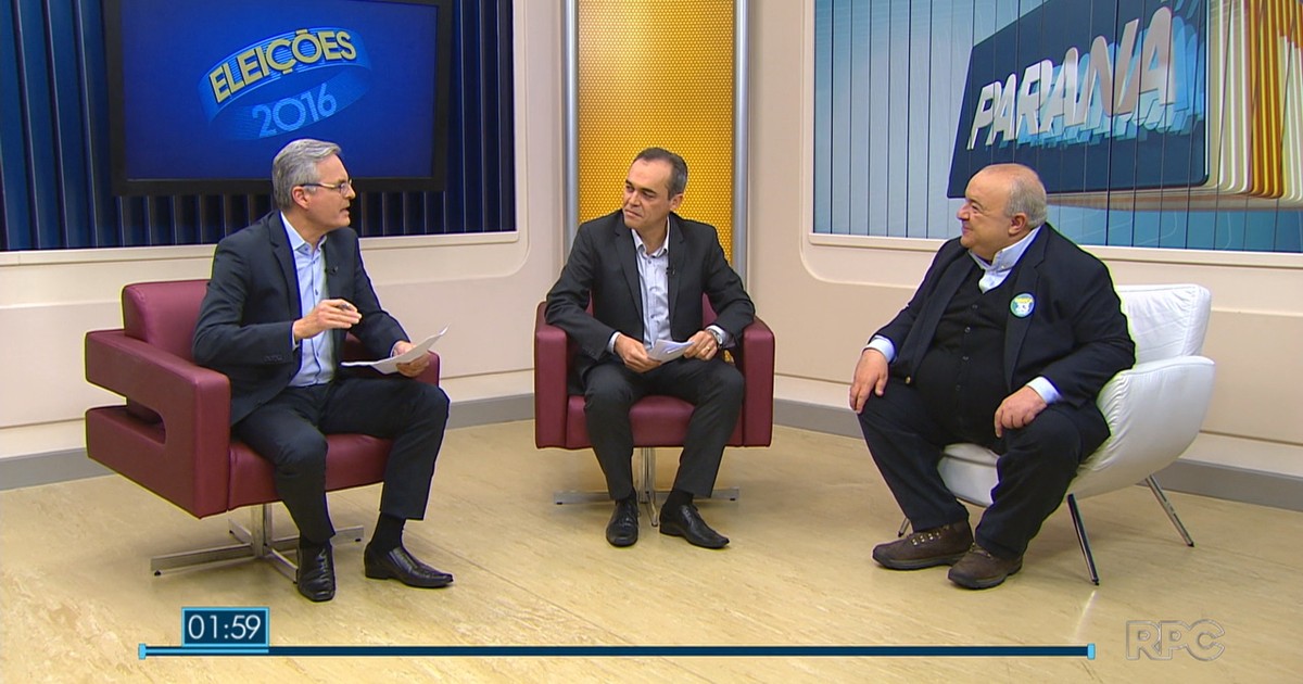 G1 - G1 entrevista Rafael Greca (PMN), candidato a prefeito de Curitiba ...