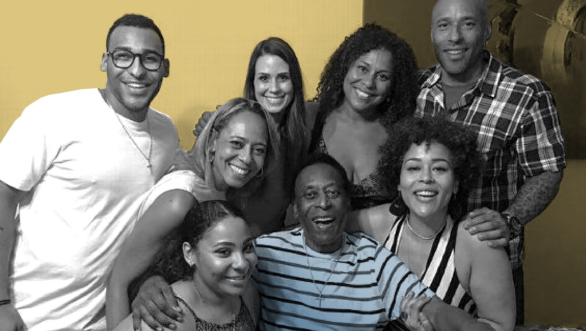 O pai Pelé: saiba quem são os sete filhos do Rei e como era a relação ...