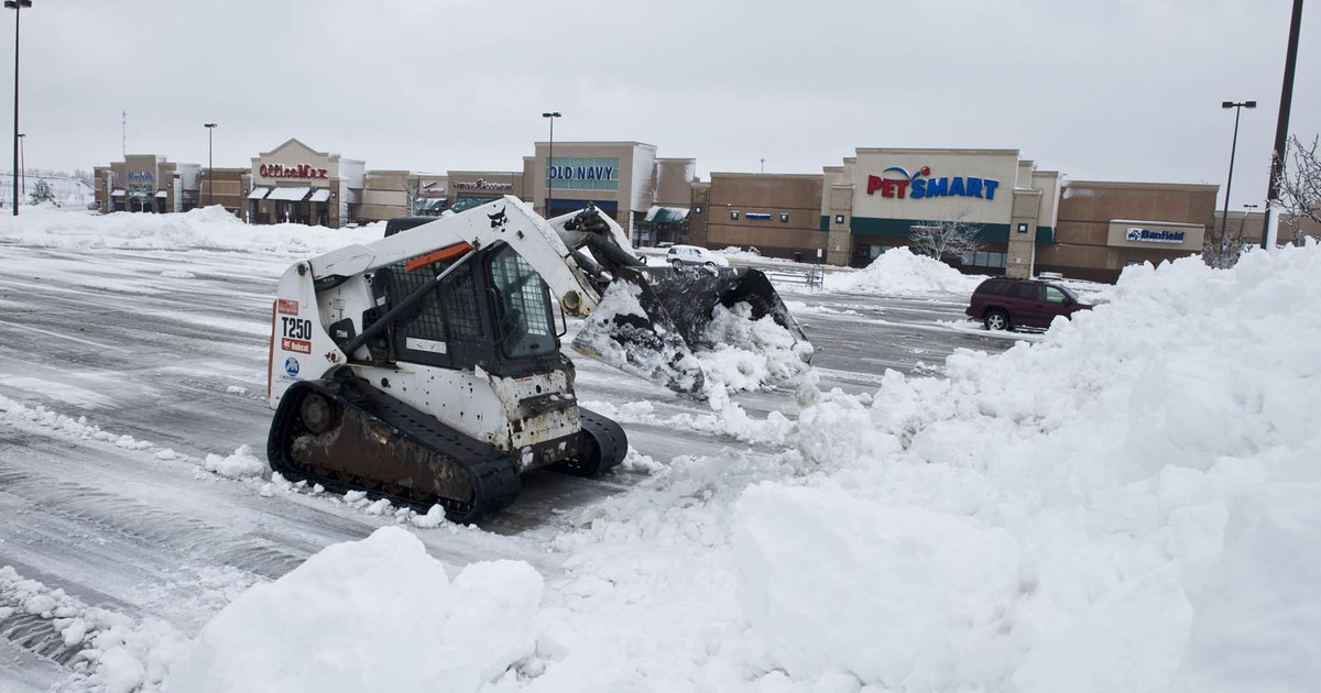 G1 - Tempestades de neve atingem o centro dos Estados Unidos - notícias ...