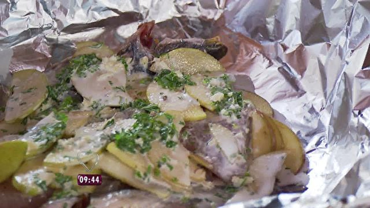 Peixe com leite de coco no alumínio | Mais Você | Receitas