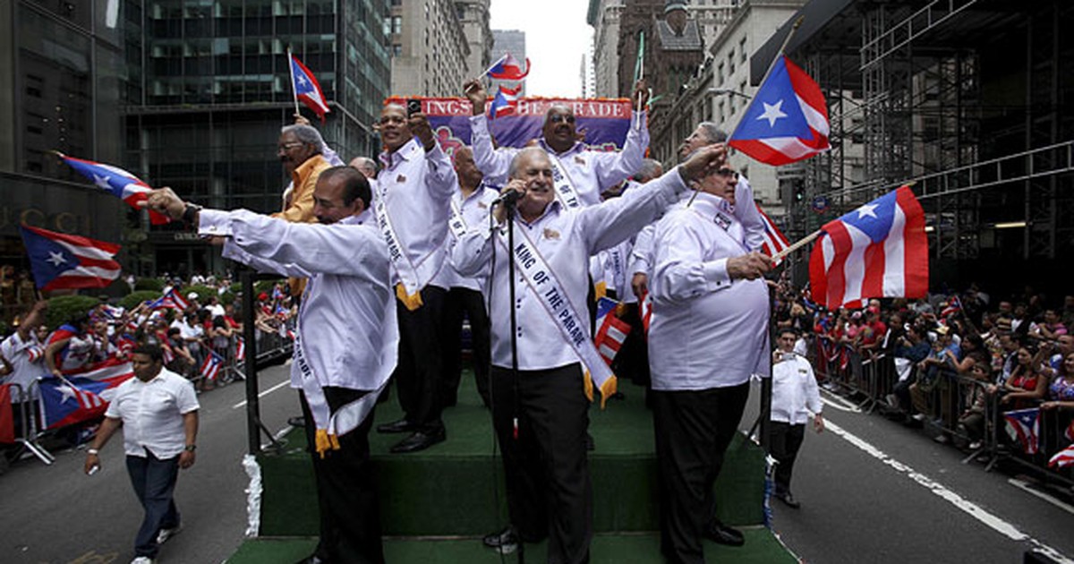G1 - Imigrantes de Porto Rico realizam desfile sobre história do país ...