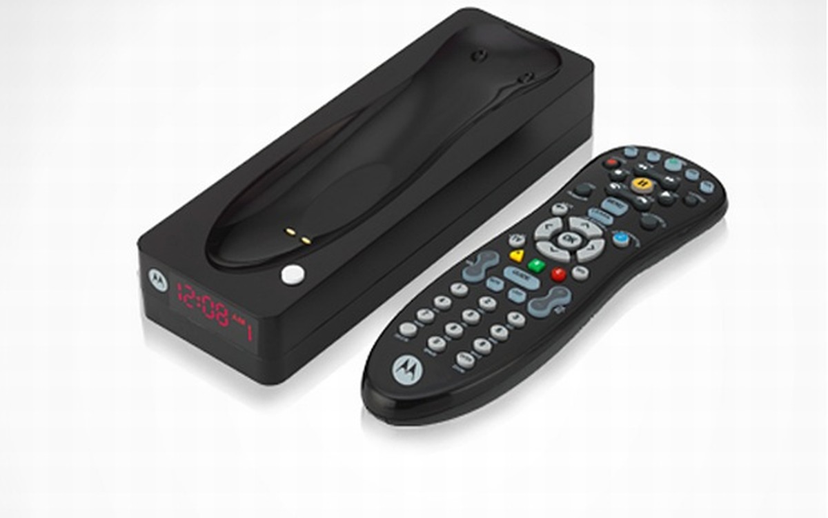 Controle remoto da Motorola com dock de recarga: esse você nunca vai ...
