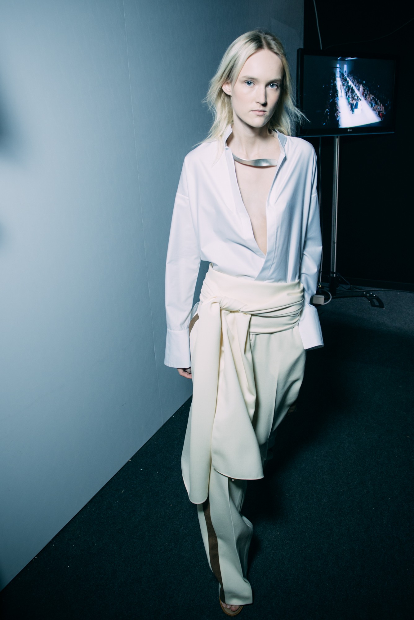 Go back: entre nos bastidores do inverno 2015 da Animale | Moda | Vogue