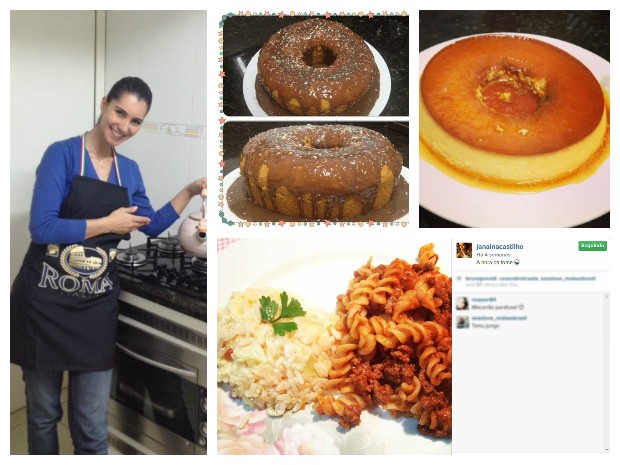 Rede Globo > rpctv - Bastidores: Janaína Castilho gosta de culinária e ...