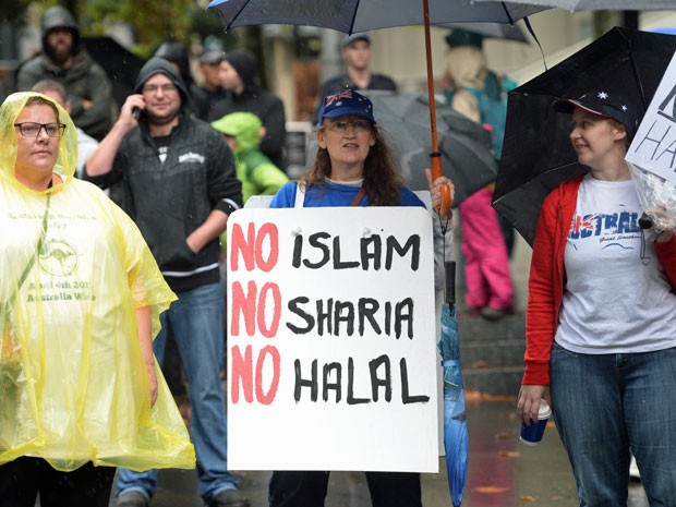G1 - Manifestantes protestam contra islamismo radical na Austrália ...