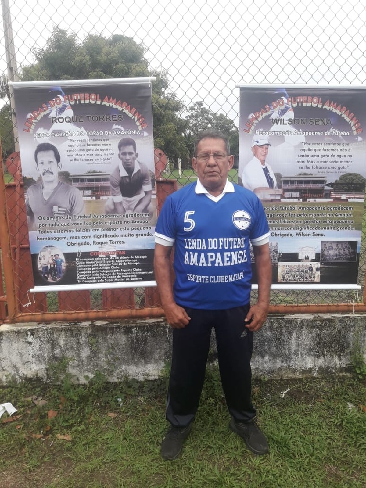 Federação e clubes do Amapá lamentam morte de Roque Torres, ex-jogador ...
