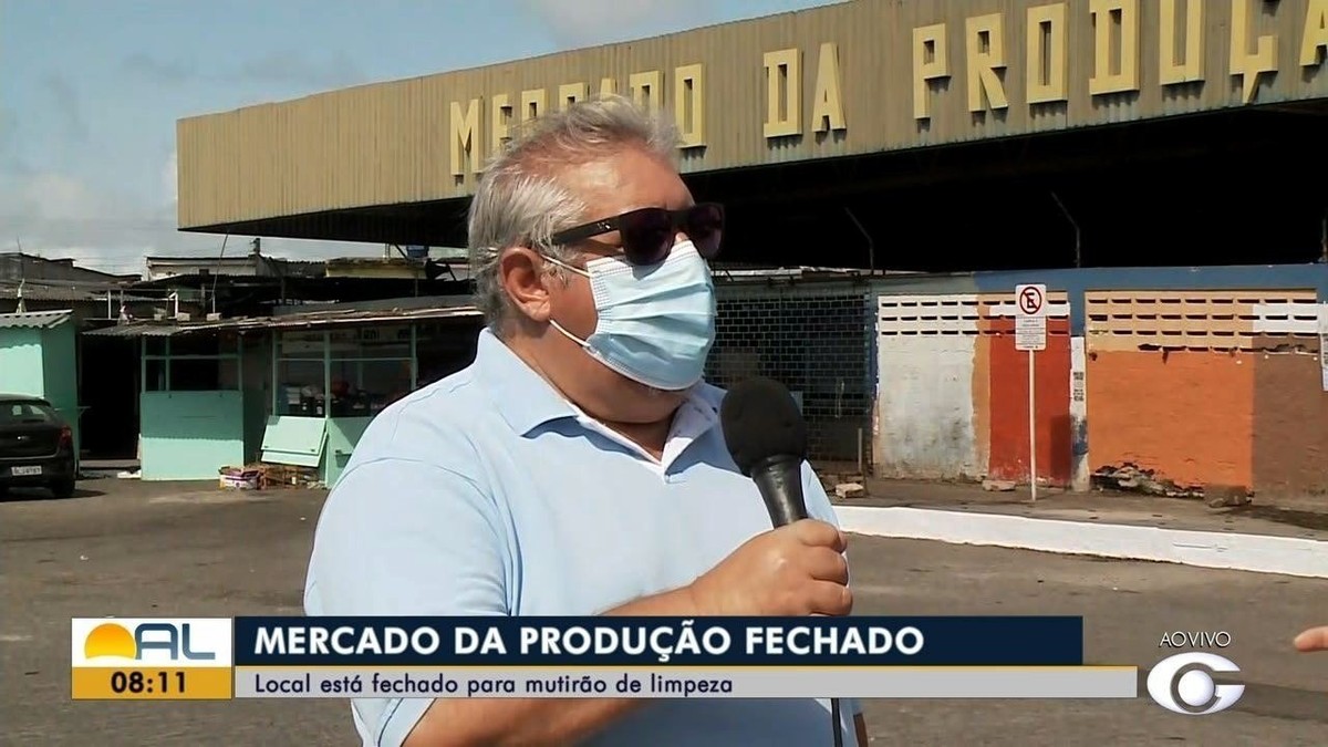 Mercado Da Produção Em Maceió Fecha Para Mutirão De Limpeza Na