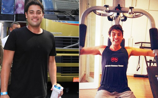 Muito mais magro, Bruno de Luca posta foto malhando - Quem | QUEM News