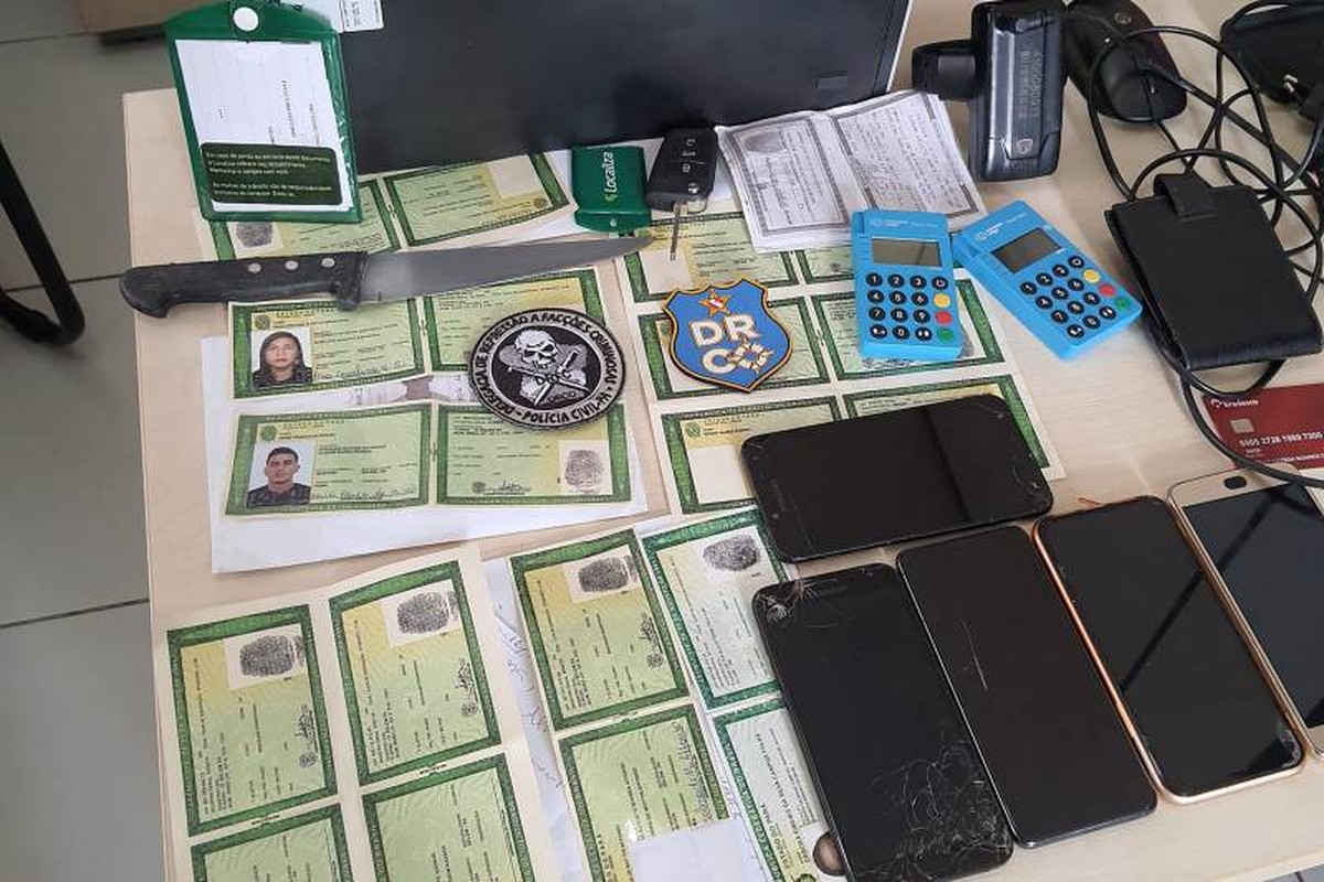 Homem é Preso Suspeito De Liderar Esquema De Falsificação De Documentos