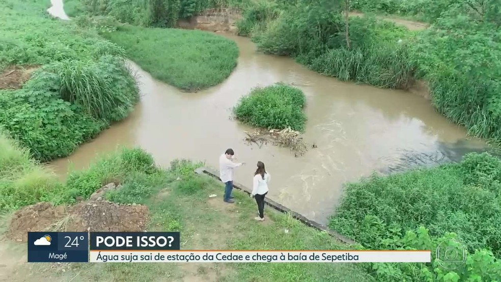 Vídeo mostra água suja saindo de estação do Guandu, da Cedae, direto ...