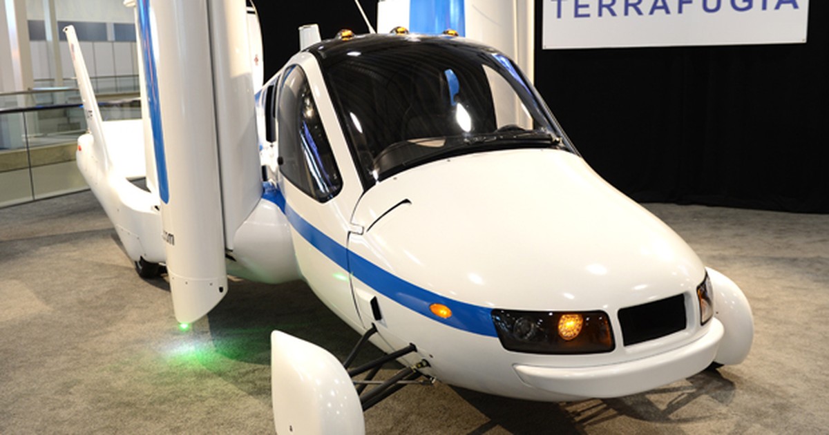 Auto Esporte - Carro que voa é exposto no Salão de Nova York