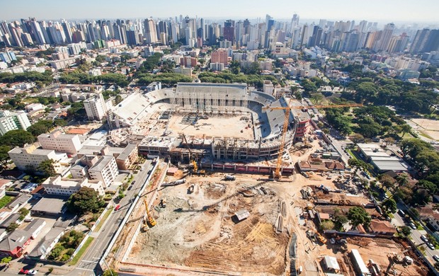 Atlético-PR mexe na setorização da Arena e divulga novas fotos aéreas ...