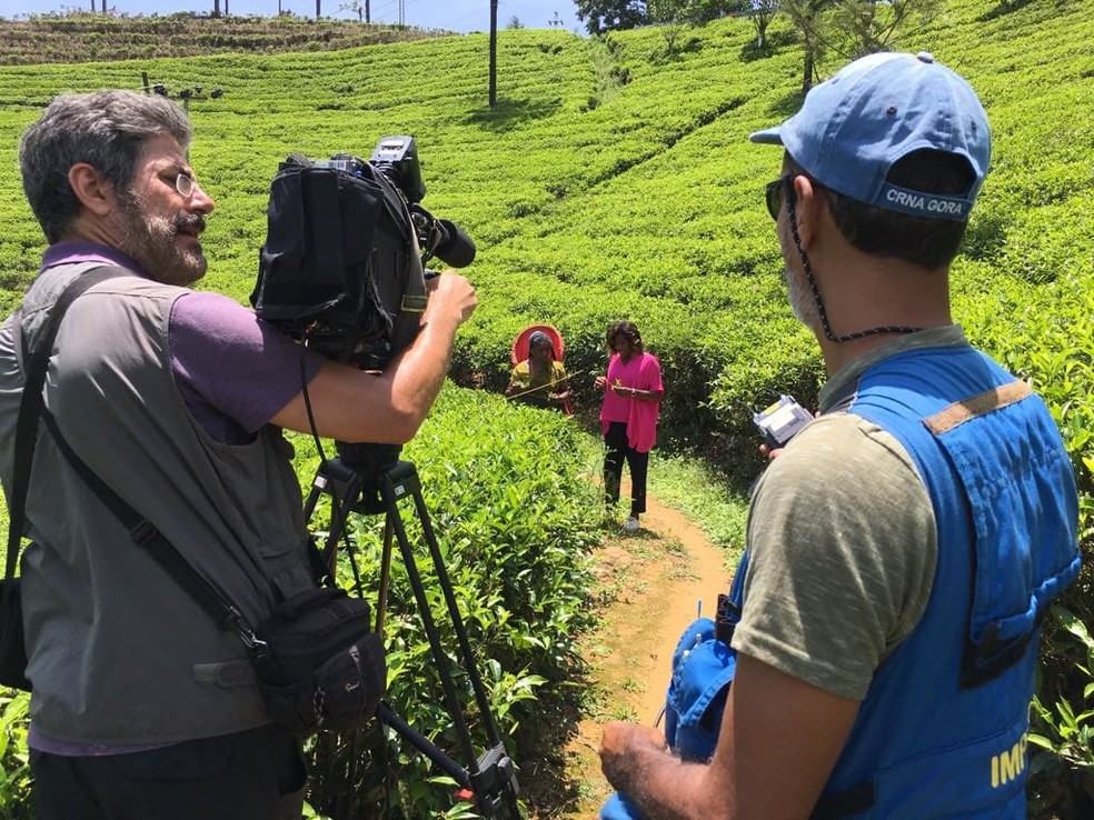 Veja os bastidores do programa no Ceilão, atual Sri Lanka | Globo ...