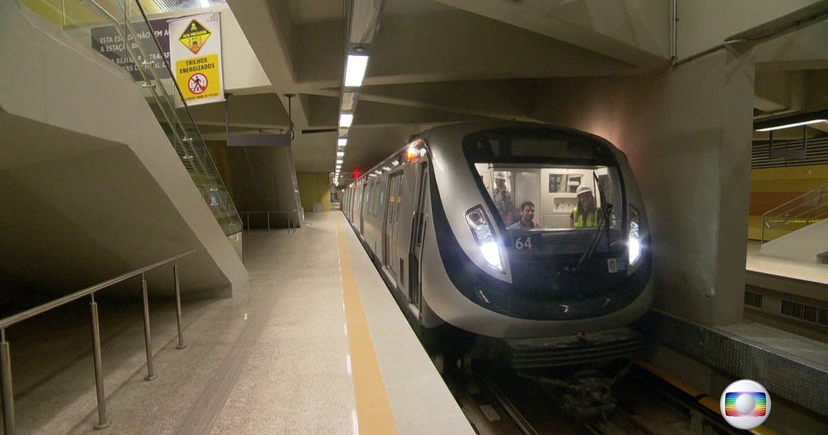 G1 - Confira como estão as obras de finalização da Linha 4 do metrô no ...