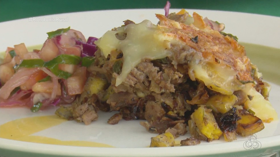Aprenda a fazer escondidinho de carne de sol com macaxeira e queijo coalho | Rondônia Rural | G1