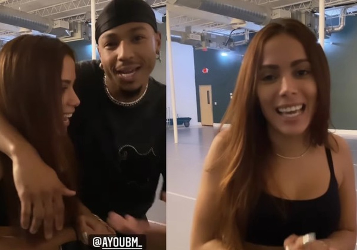 Ao lado do modelo Ayoub Mutanda, Anitta se diverte ao revelar ...