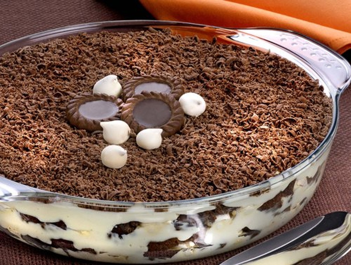 Pavê de chocolate | Receitas Gshow | Gshow