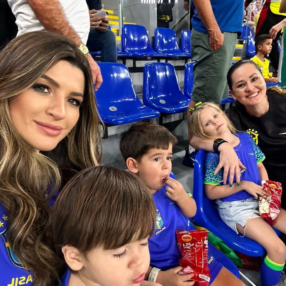 Natália Becker, esposa de Alisson, exibe registros da família em ...