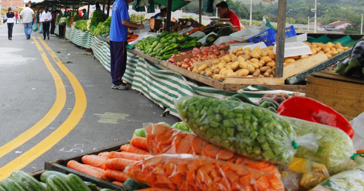 G1 - Festas de fim de ano antecipam feiras livres para esta quinta ...