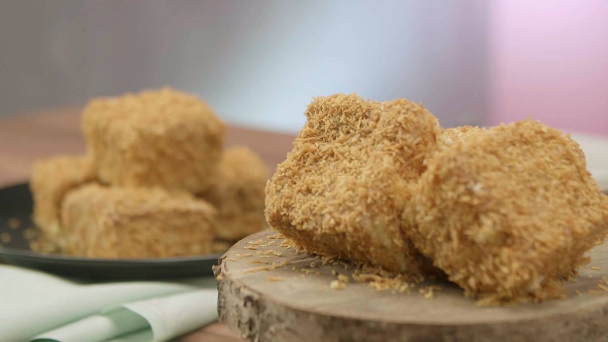 Bolo gelado de coco queimado | Credo que delícia | Receitas