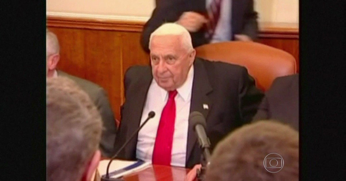 Jornal Nacional - Ex-premiê israelense, Ariel Sharon morre depois de ...