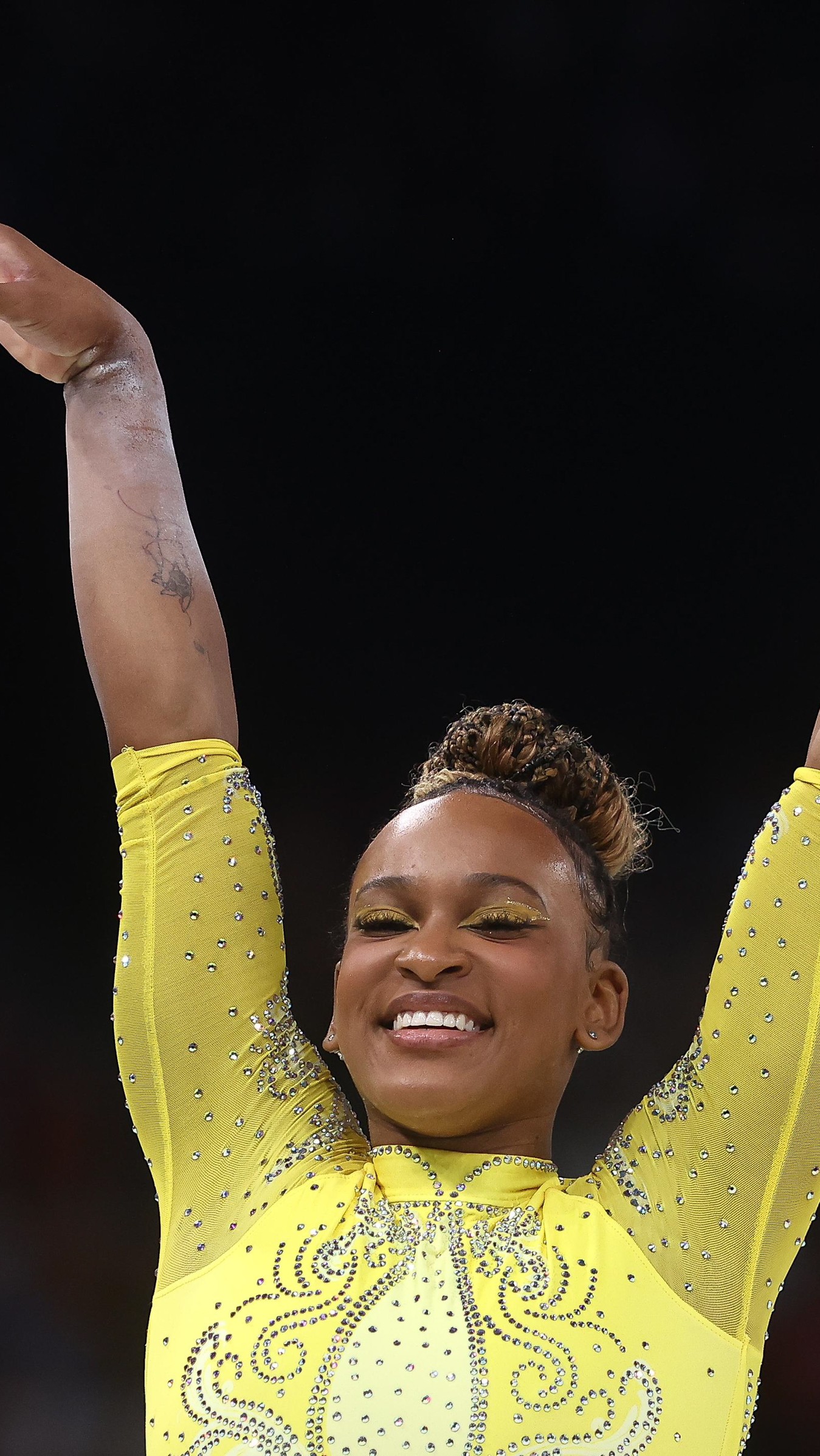 Rebeca Andrade, Flávia Saraiva e Simone Biles: as maquiagens que ...
