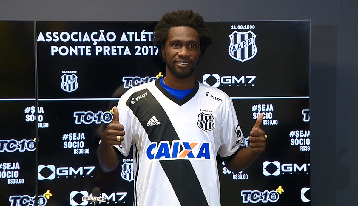 À espera da primeira chance, Negueba apresenta nova camisa da Ponte ...