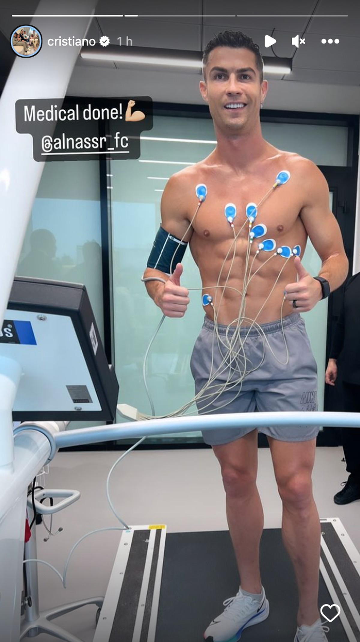 Cristiano Ronaldo passa por exames médicos antes de ser apresentado ...