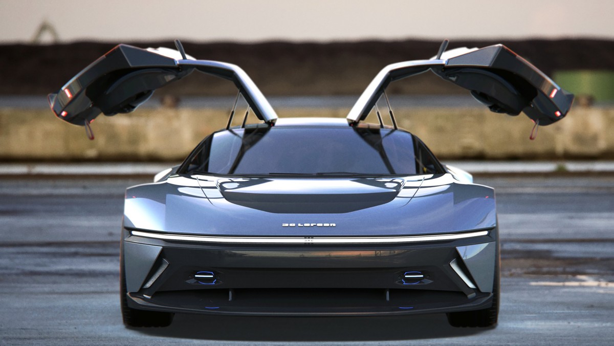 DeLorean DMC-12, de "De Volta para o Futuro", é recriado em versão ...