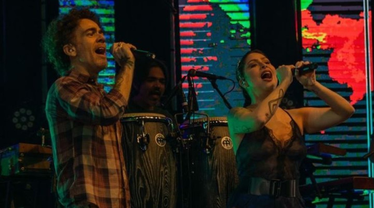 Pitty e Nando Reis contagiam fãs em show marcante no Podium da Arena da ...