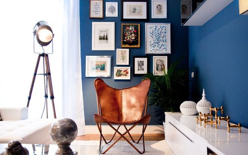 Uma morada da cor do mar - Casa Vogue | Interiores