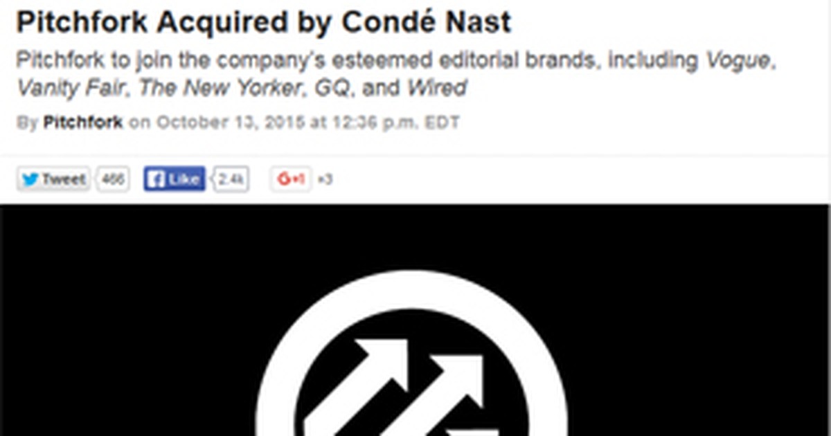 G1 - Pitchfork, site de música alternativa, é comprado por grande ...