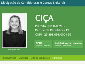 G1 - Candidata mais votada em Frutal segue inelegível, conforme TRE ...