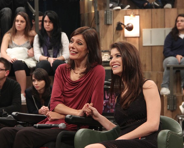 Alinne Moraes se emociona ao reencontrar cadeirante - notícias em O ...